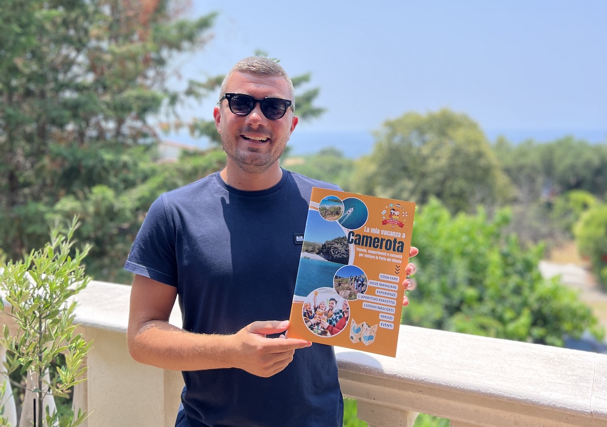 "La mia vacanza a Camerota": ecco la guida di Luigi Martino