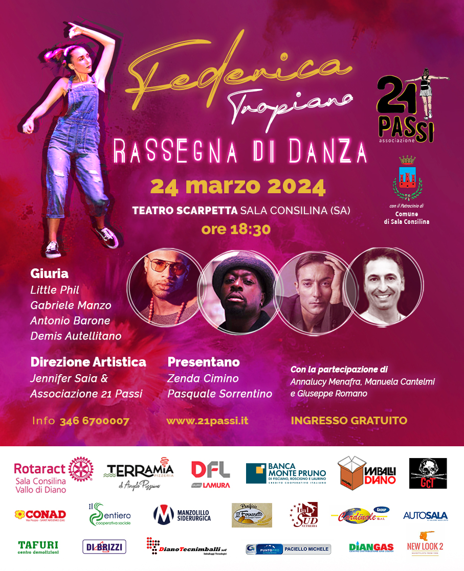Domenica 24 marzo la 2^ Edizione della Rassegna di Danza “Federica ...