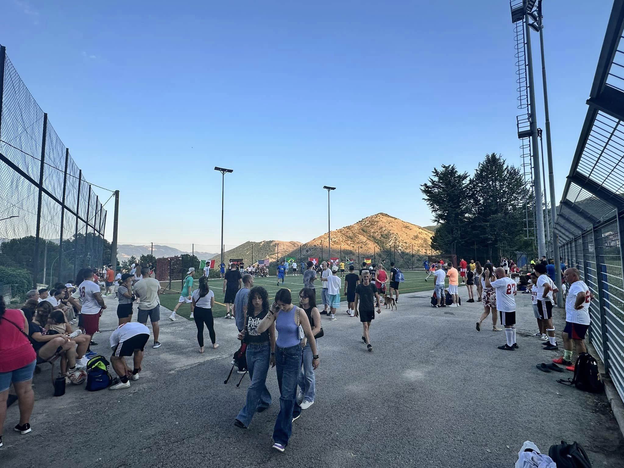 Monte San Giacomo, ecco il nuovo Campetto Polivalente — Vallo Più