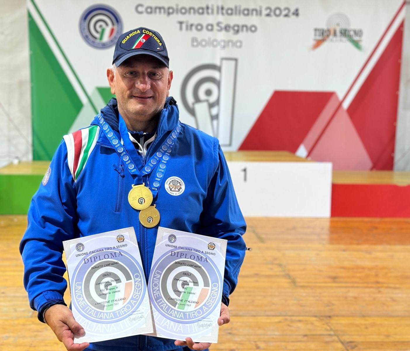 Tiro a Segno, Carfagno da Eboli è campione italiano nella Pistola ...