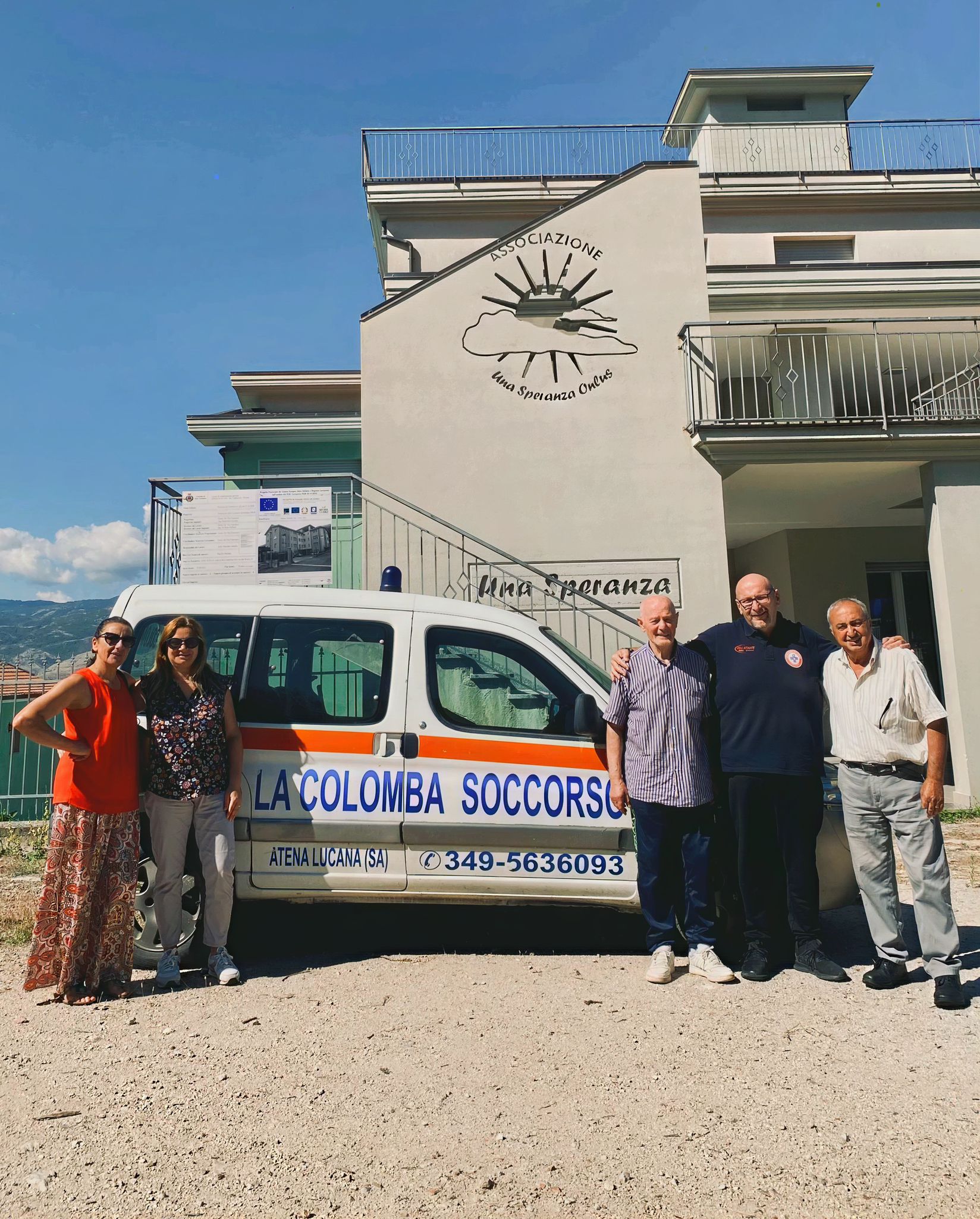 Cuore e solidarietà: la "Colomba Soccorso" dona un'auto a "Una Speranza ...